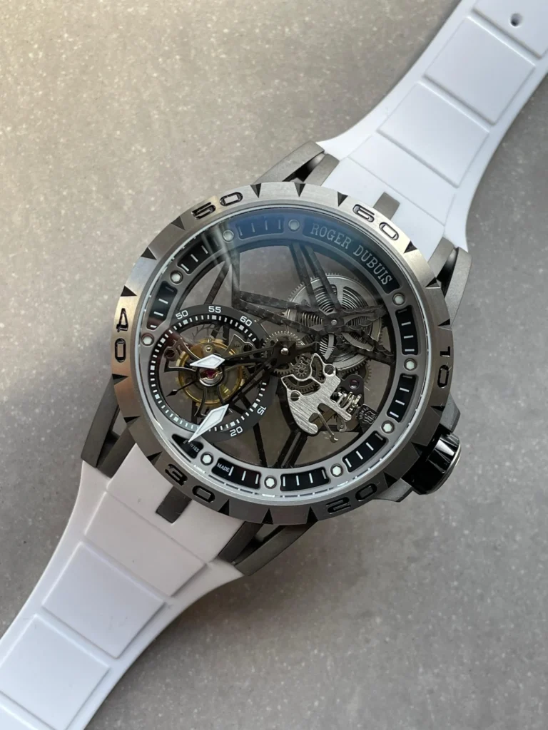 Excalibur Titanium Bezel BBR Best Edition Titanium Skeleton Dial on ...