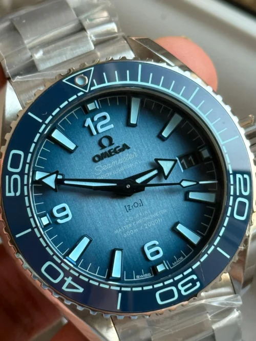 Seamaster planet ocean 39.5mm VSF 1:1 Best Edition Summer Blue Dial on ...