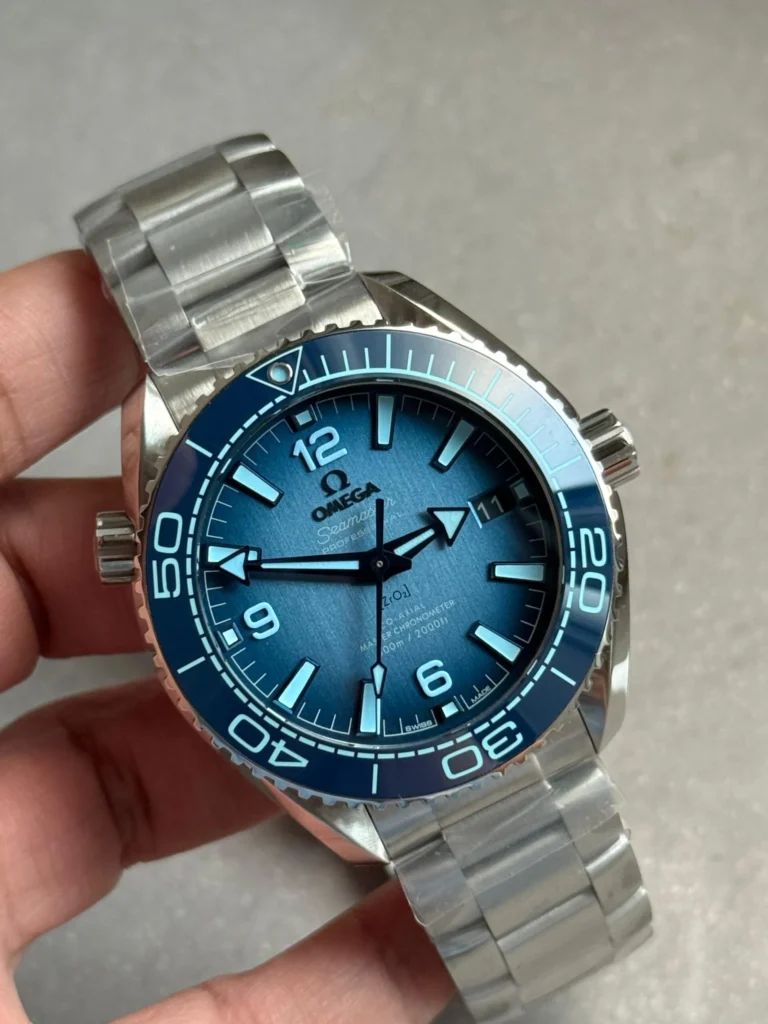 Seamaster planet ocean 39.5mm VSF 1:1 Best Edition Summer Blue Dial on ...